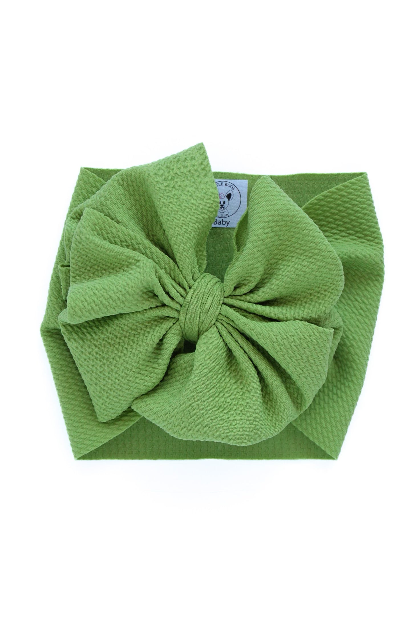 Key Lime - Double Loop Hair Bow - Made to Order – Little Roo's MN, LLC
